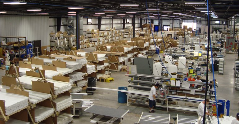 Our Shutter Factory | Sunburst Shutters Jacksonville, FL